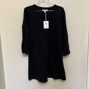 Free Assembly | Dresses | Free Assembly Pleated U Neck Mini Dress ...